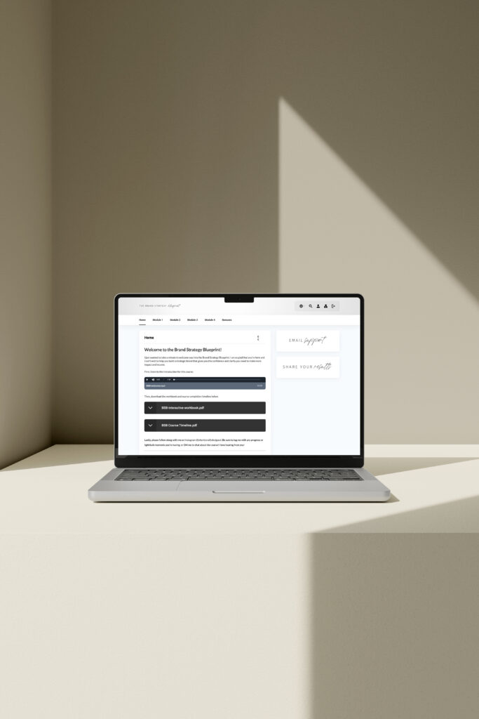 Brand Strategy Blueprint - Intentionally Designed