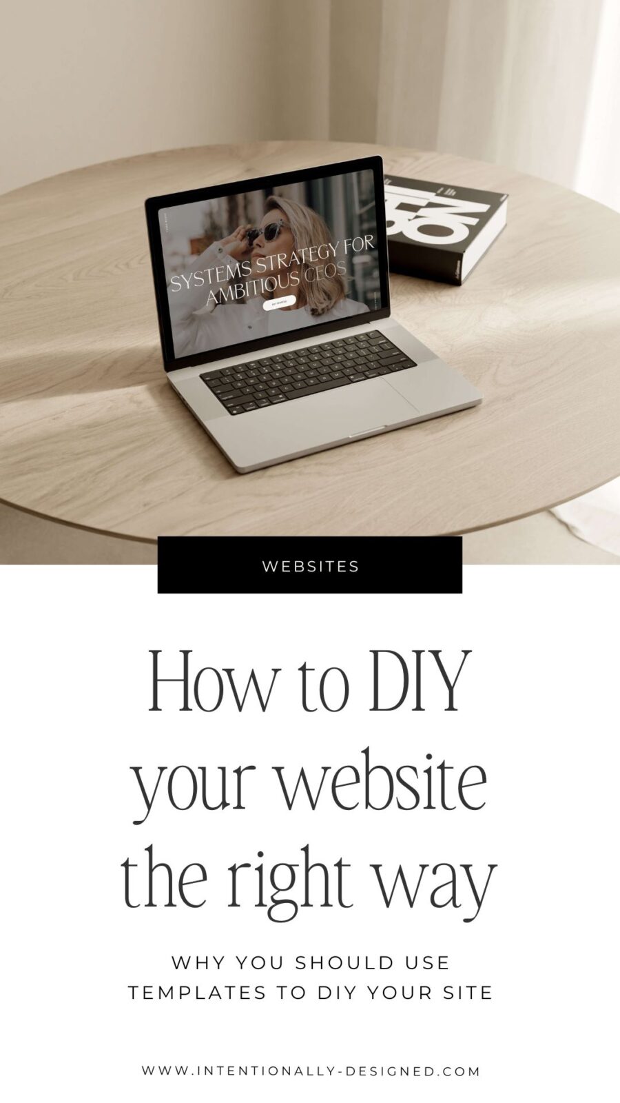 How to DIY your website the right way - Intentionally Designed