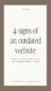 4 signs of an outdated website - Intentionally Designed