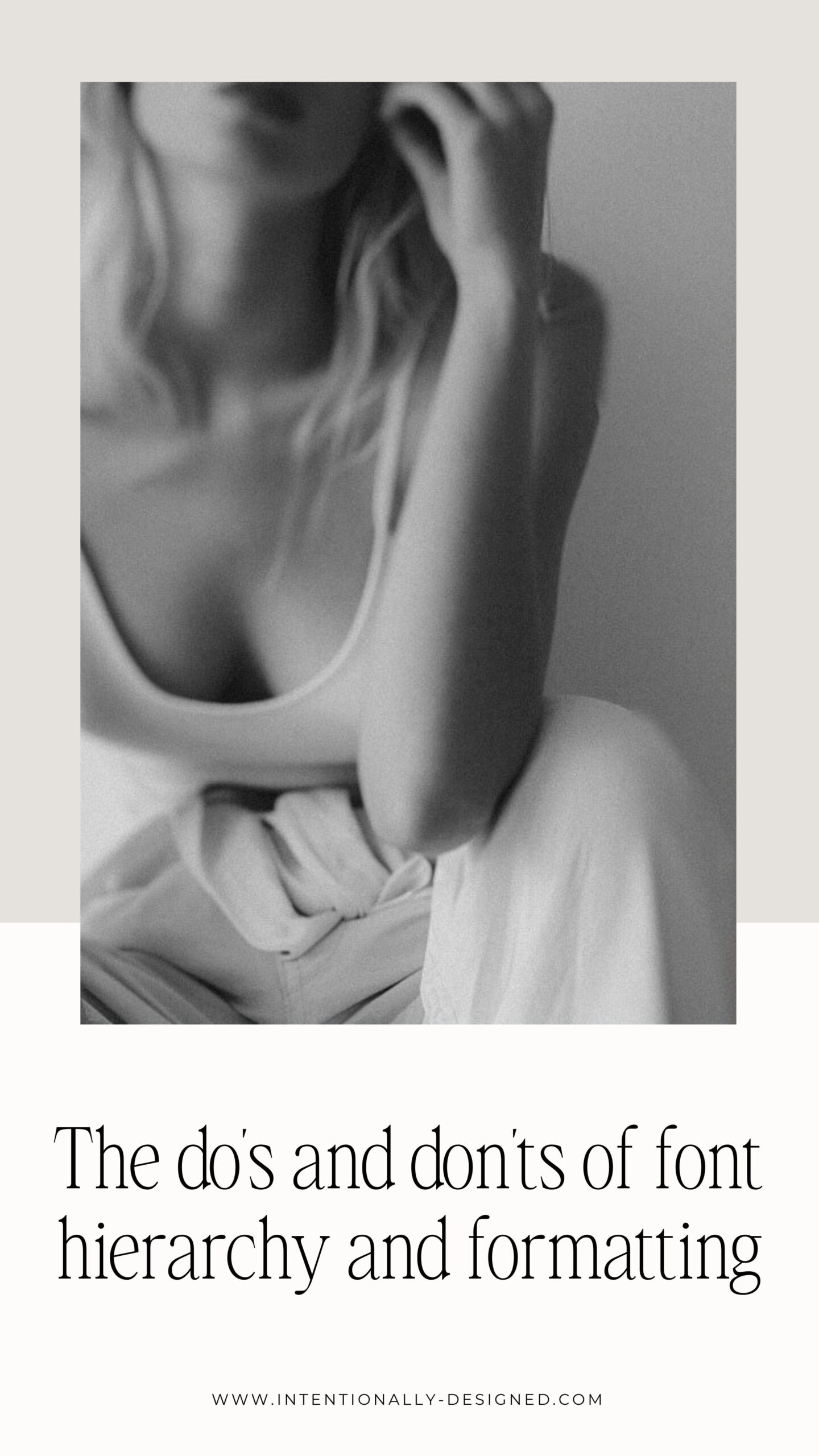 The do's and don'ts of font formatting and hierarchy - Intentionally Designed