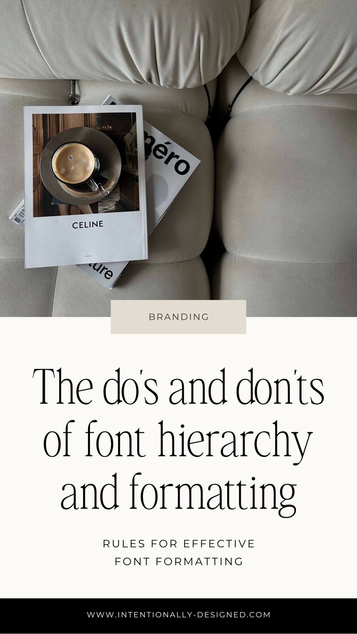 The do's and don'ts of font formatting and hierarchy - Intentionally ...