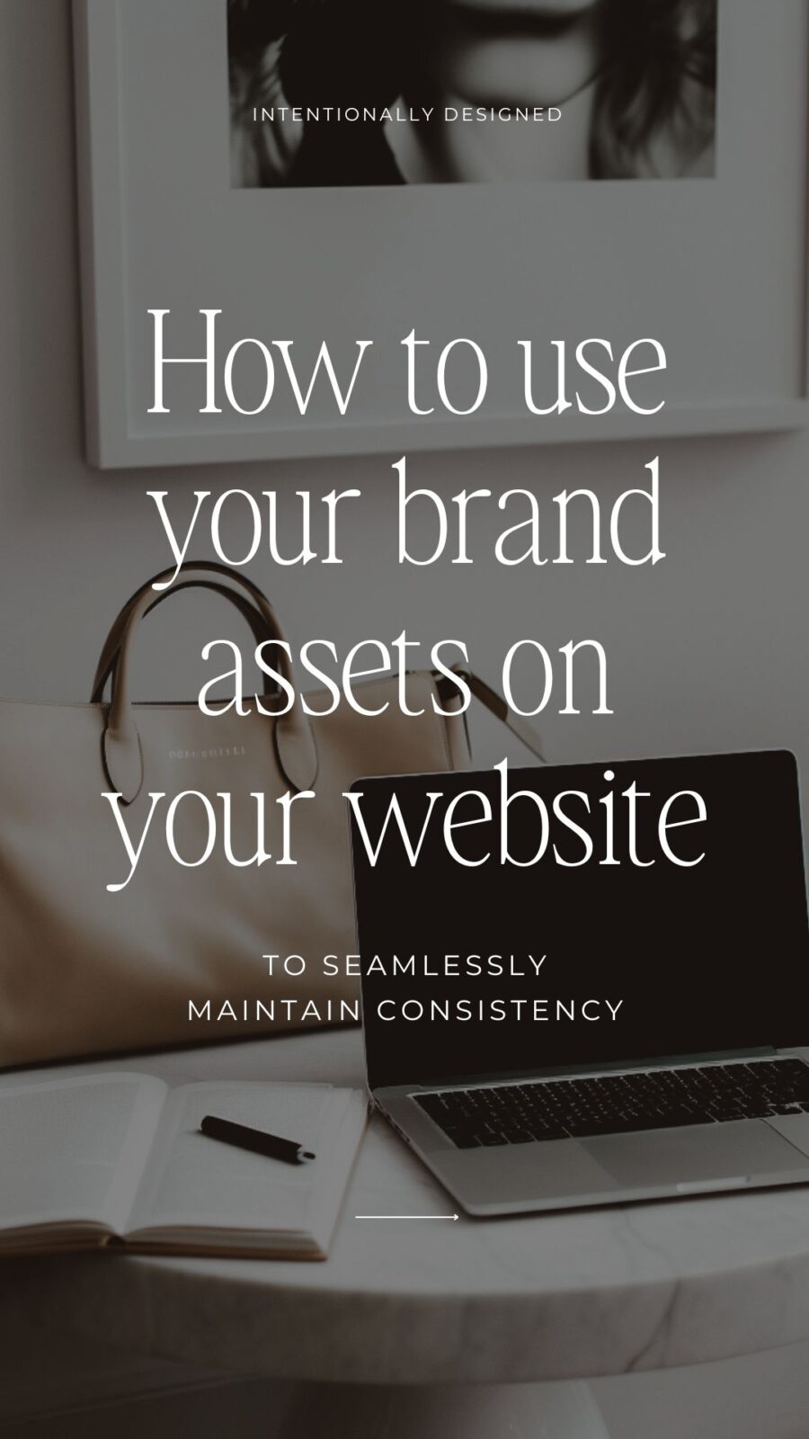 How to use your brand assets on your website - Intentionally Designed
