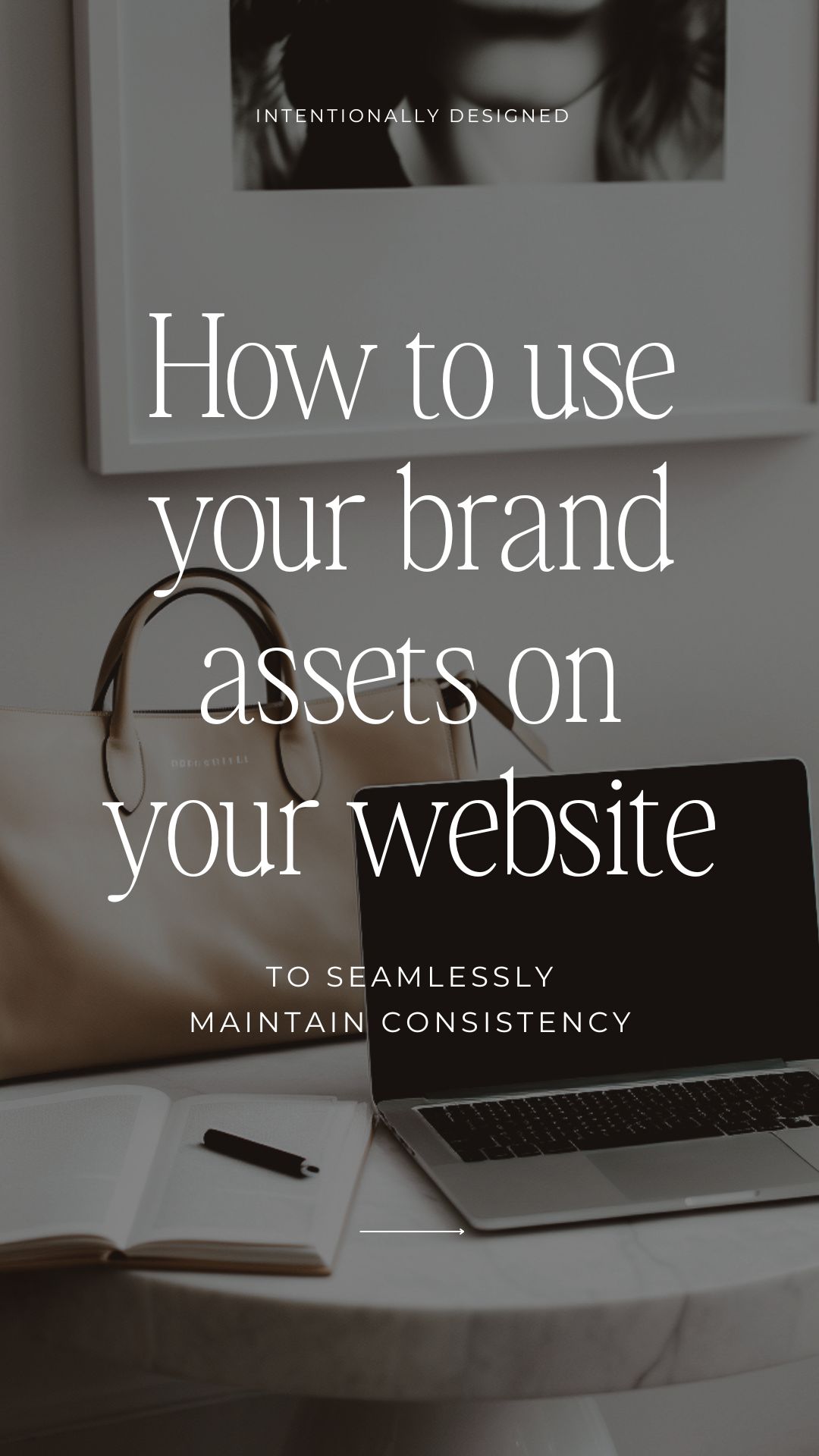 How to use your brand assets on your website - Intentionally Designed